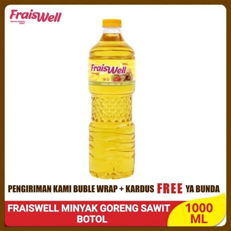 Jual FraisWell Minyak Goreng 1 Liter Kemasan Botol | Shopee Indonesia