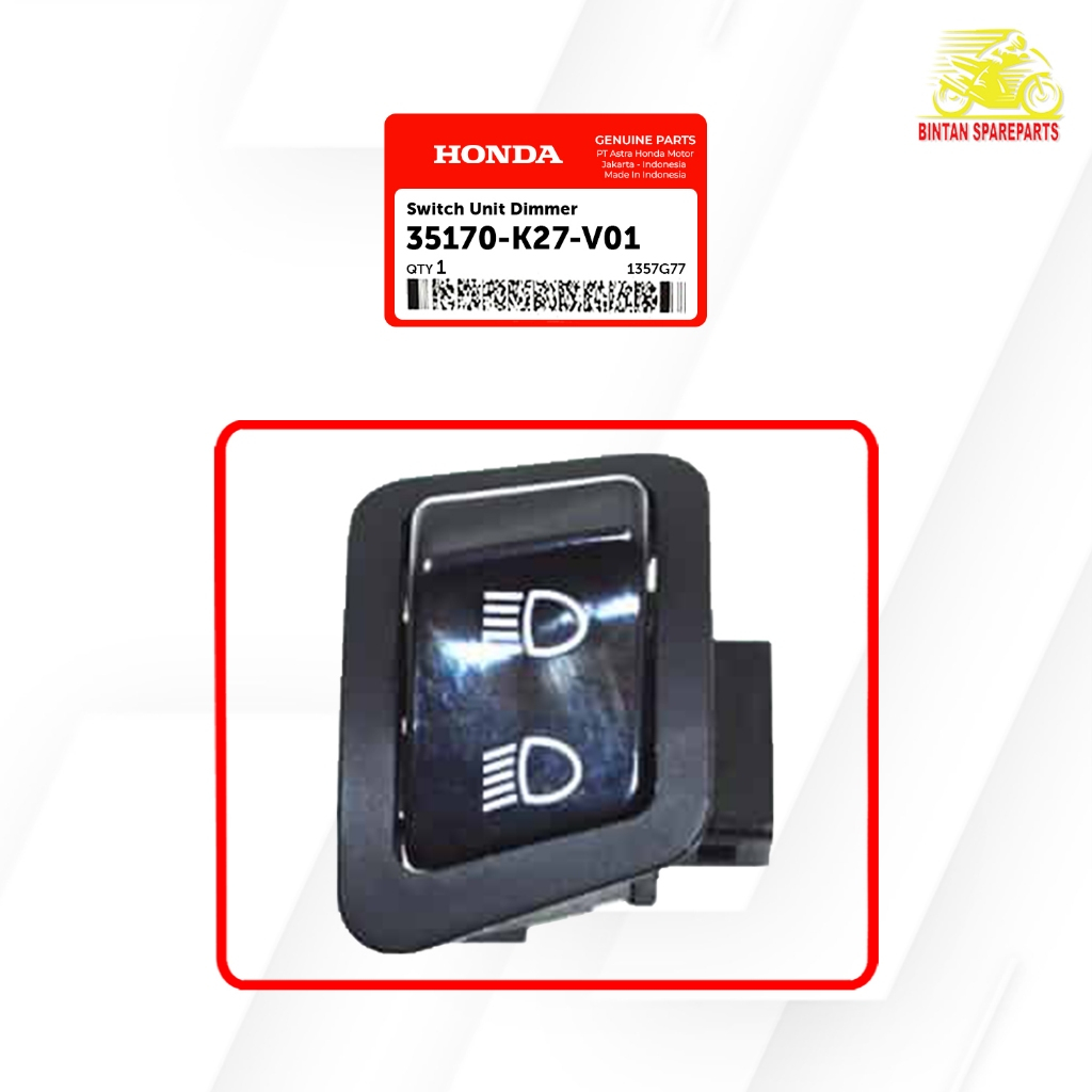 Jual Saklar Lampu Switch Unit Dimmer 35170 K27 V01 | Shopee Indonesia