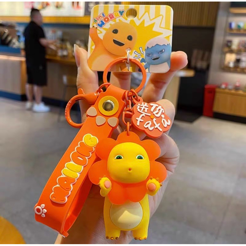 Jual Nailong Dino Kuning Gantungan Keychain (ORI) New Varian | Shopee ...