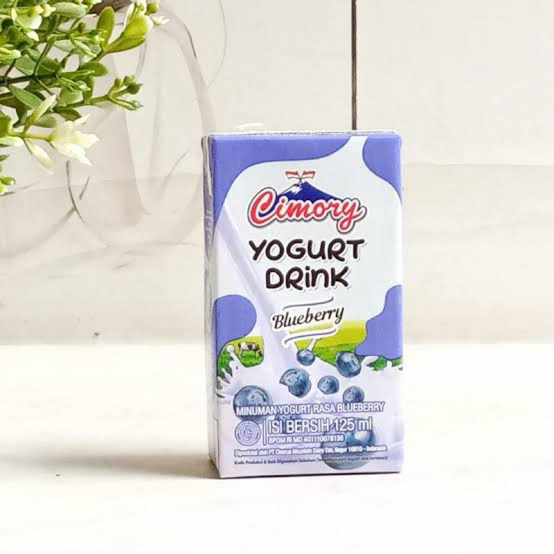 Jual CIMORY YOGURT DRINK BLUEBERRY STRAWBERRY 125 ML | CIMORY YOGHURT KOTAK | | Shopee Indonesia