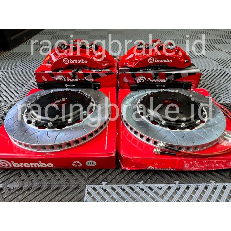 Jual big brake kit bbk brembo innova reborn, innova kd 6pot ctsv rotor 355mm READY ! | Shopee ...