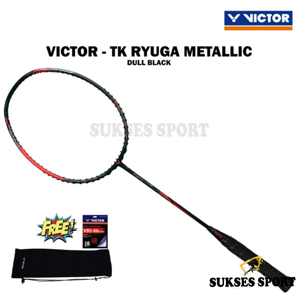 Jual Raket Badminton Victor Thruster TK Ryuga Metallic C Limited LZJ ...