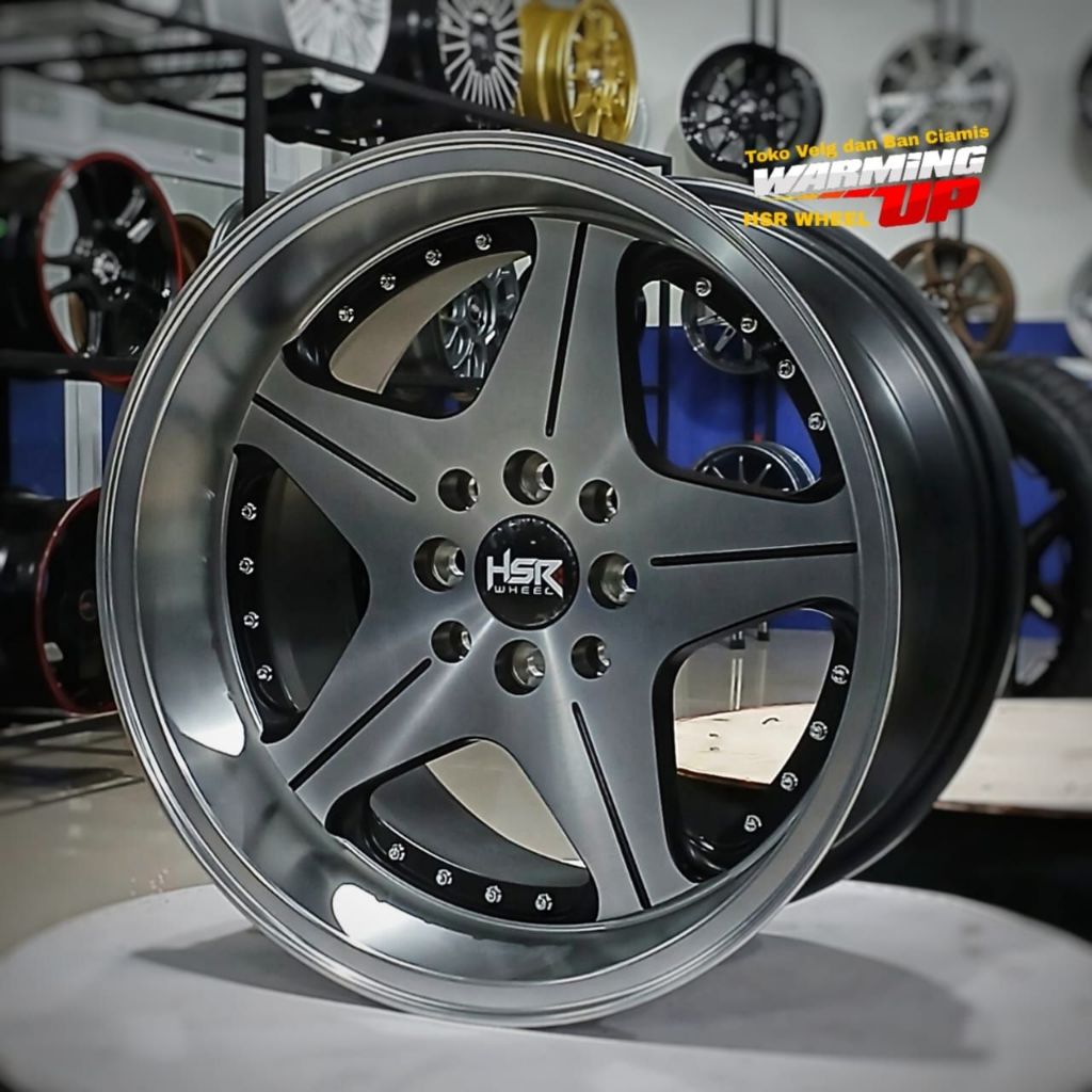 Jual Velg Racing Mobil City, Vios HSR ANAMBAS RING 16 LEBAR 7,5/87,5 PCD 4X100/114,3 BKOILFACE ...