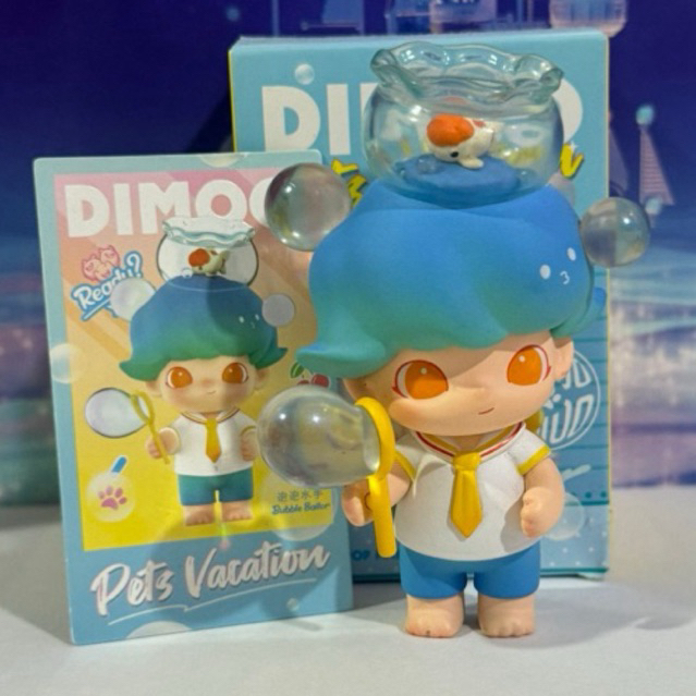 Jual Pop Mart Dimoo Pets Vacation Series - Bubble Sailor | Shopee Indonesia