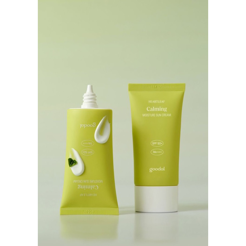 Jual Goodal Heartleaf Calming Moisture Sun Cream SPF 50+ PA++++ 50 ml ...