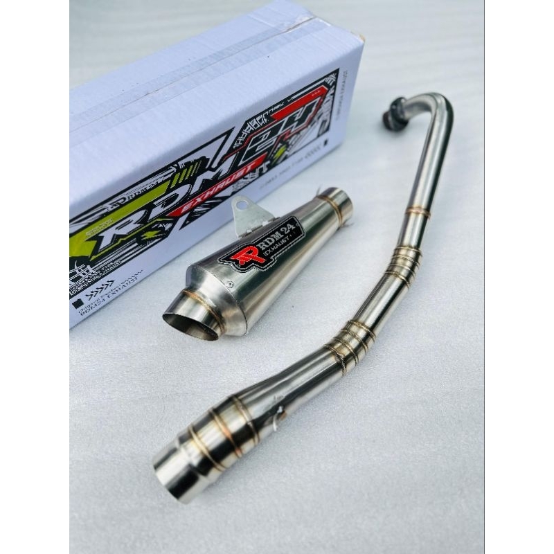 Jual Knalpot kompetisi drag 130cc-200cc jupiter vega smash shogun supra bore up harian ...