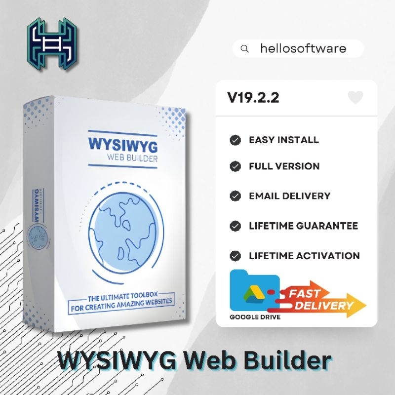 Jual WYSIWYG Web Builder 19.2.2 Full Version (Versi Terbaru) | Shopee ...