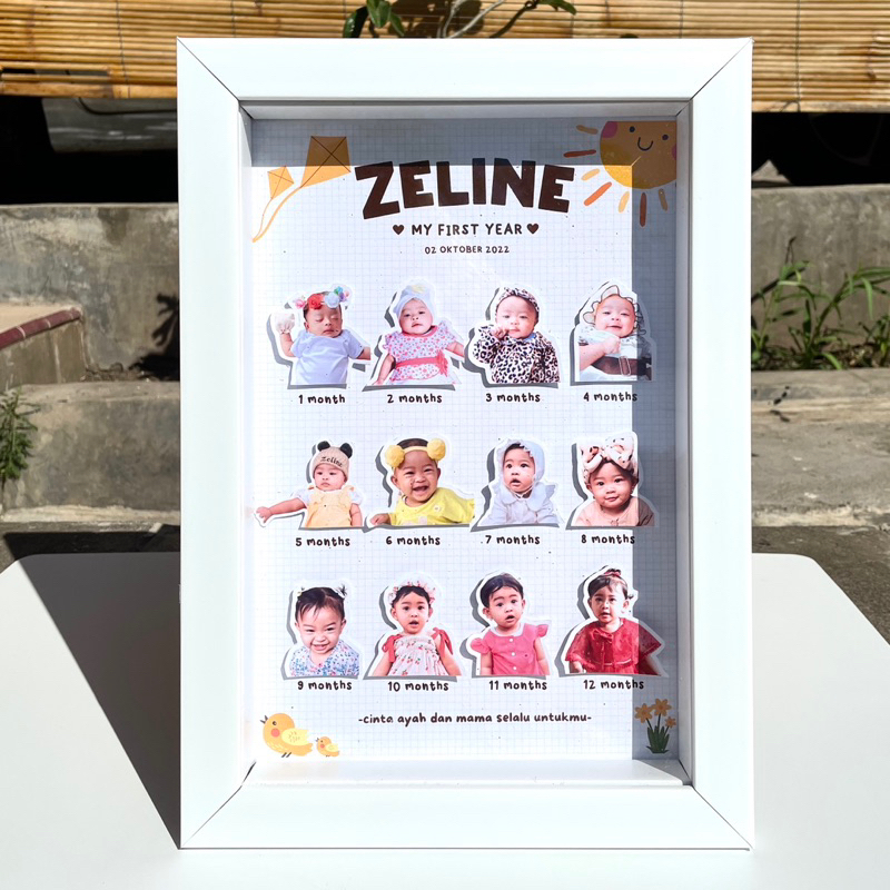 Jual MILESTONE FRAME 2 | IDE KADO ULANG TAHUN | POP UP FRAME | IDE KADO ...