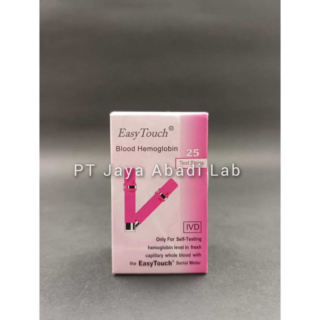 Jual EasyTouch blood hemoglobin easy touch tes Hb darah isi 25 test ...