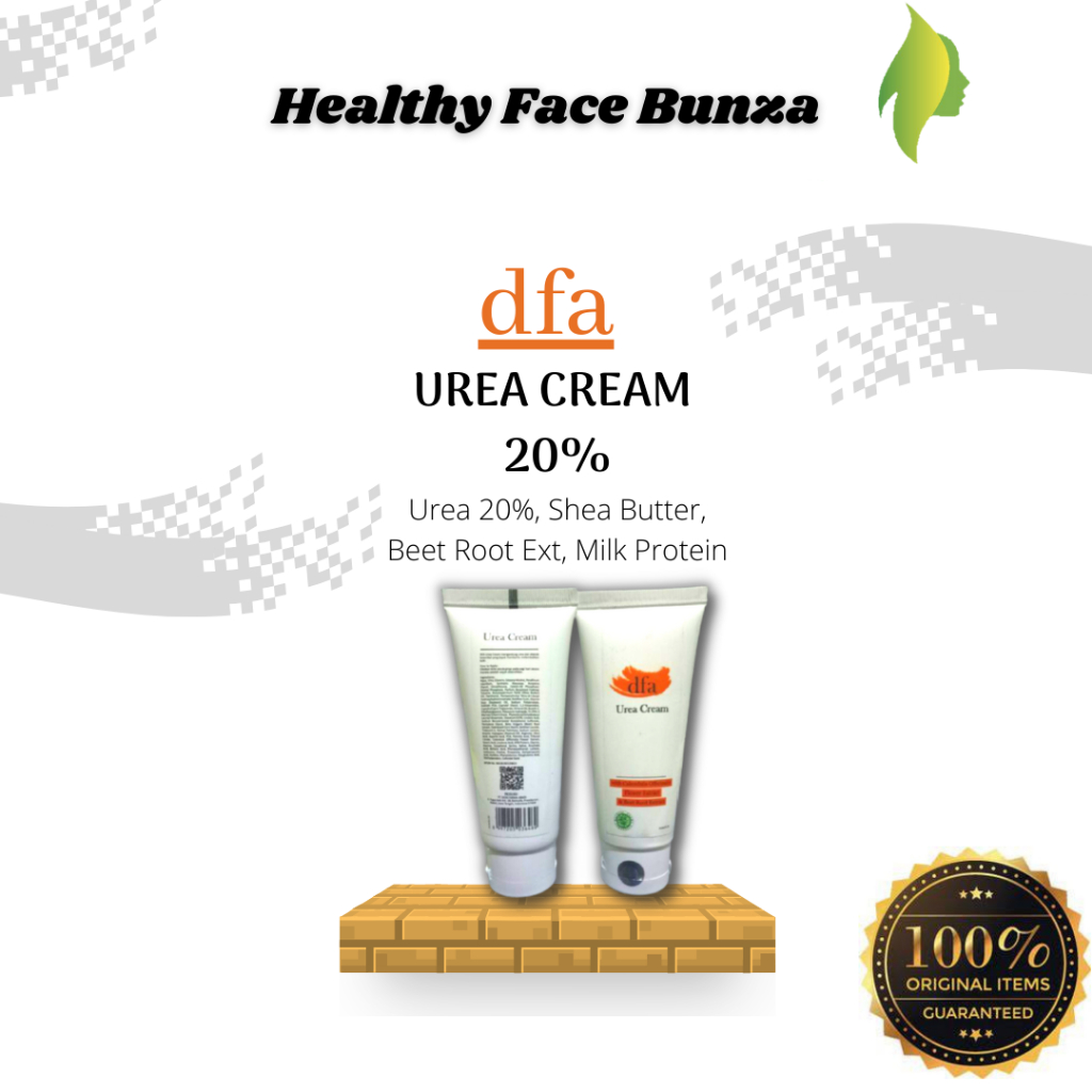 Jual DFA UREA CREAM 20% | 100% Original DFA (Healthy Face Bunza ...