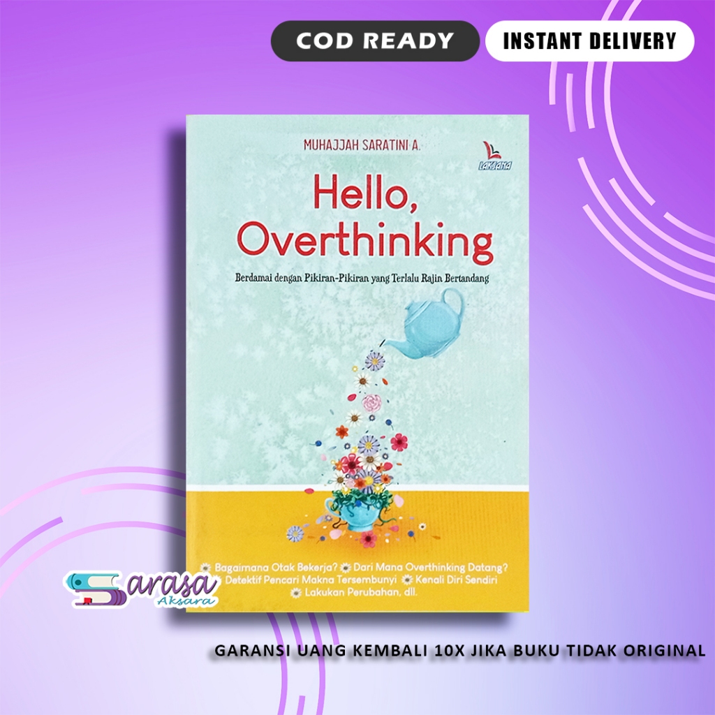Jual Buku Psikologi : Hello, Overthinking Terlengkap | Shopee Indonesia