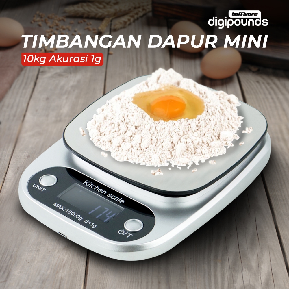 Jual Timbangan Dapur Digital Premium Kitchen Scale 10kg 1g | Shopee ...