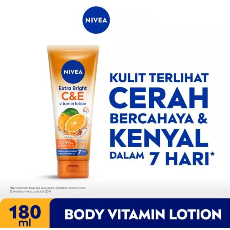 Jual Nivea Extra Bright C&E Vitamin Lotion - 180ml | Shopee Indonesia
