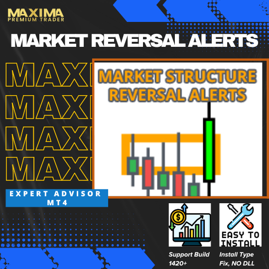 Jual Indicator Trading Market Reversal Alerts MT4 v5.1 - NODLL | Shopee ...