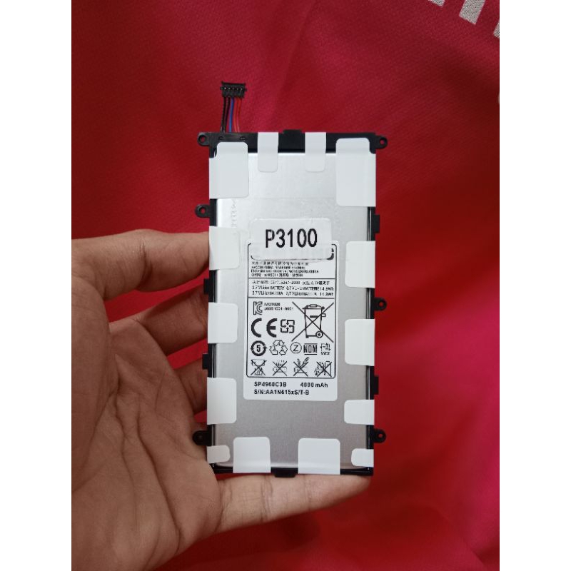 Jual BATTERY / BATERAI TAB P3100 / P6200 / TAB 2 7.0 (4000MAH) | Shopee ...