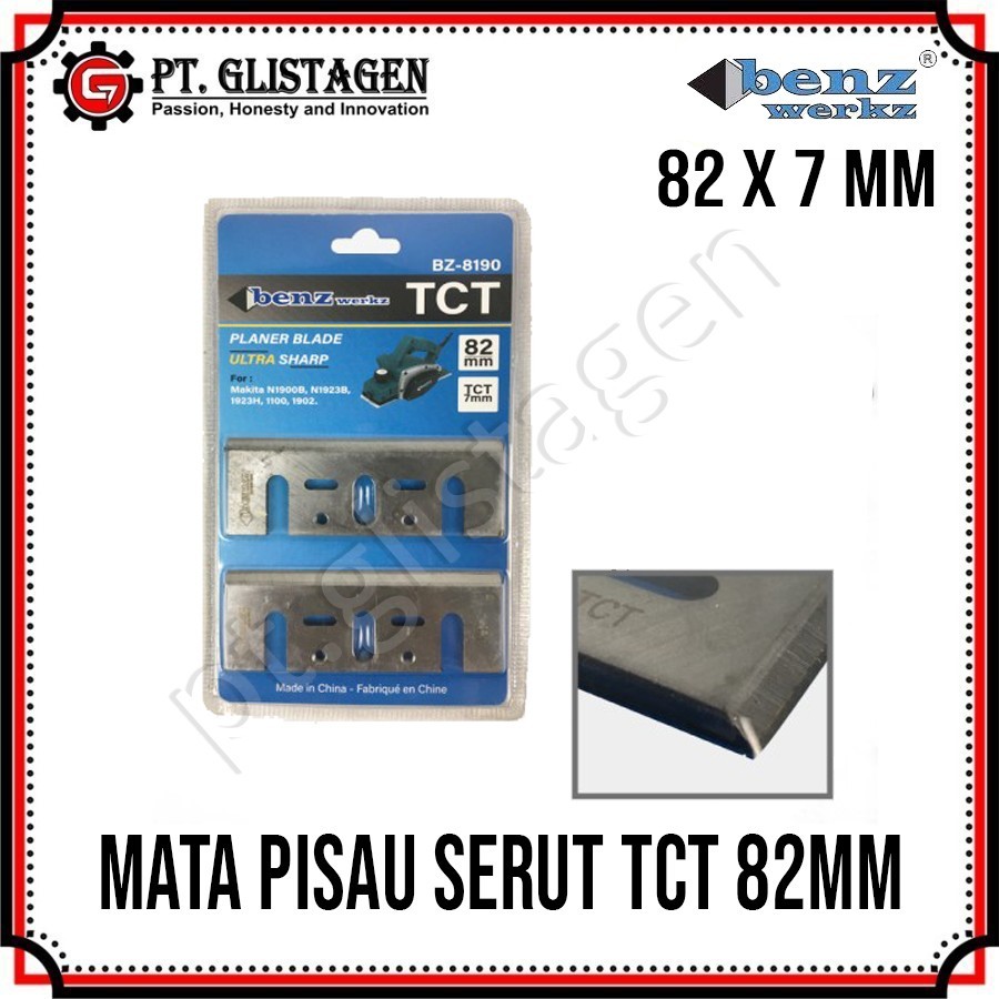 Jual Benz Planer Blade TCT Mata Sugu Pisau Serut Ketam Pasah | Shopee ...
