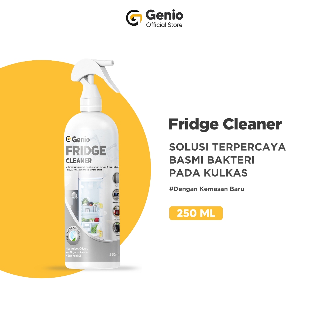 Jual GENIO Fridge Cleaner - Pembersih Kulkas dengan Aroma Segar dan ...
