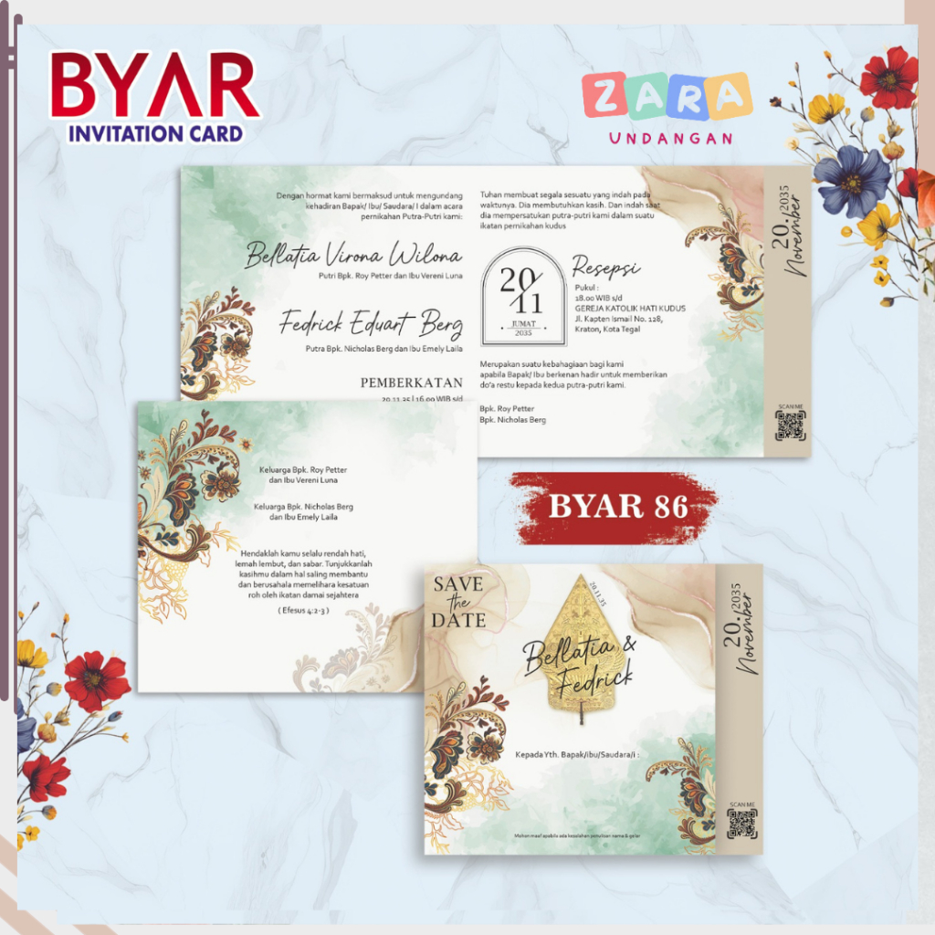 Jual Blangko Undangan Byar 86 Harga Murah Grosir | Shopee Indonesia