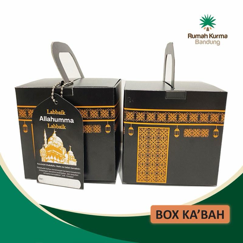 Jual Buraidah Box Kabah Isi 50 Pcs Dus Ka'bah Paket Oleh Oleh Haji ...