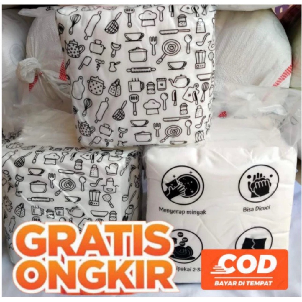 Jual Tisue Dapur Serbaguna Tissue Penyerap Minyak Tisu Kompor BECLEAN ...