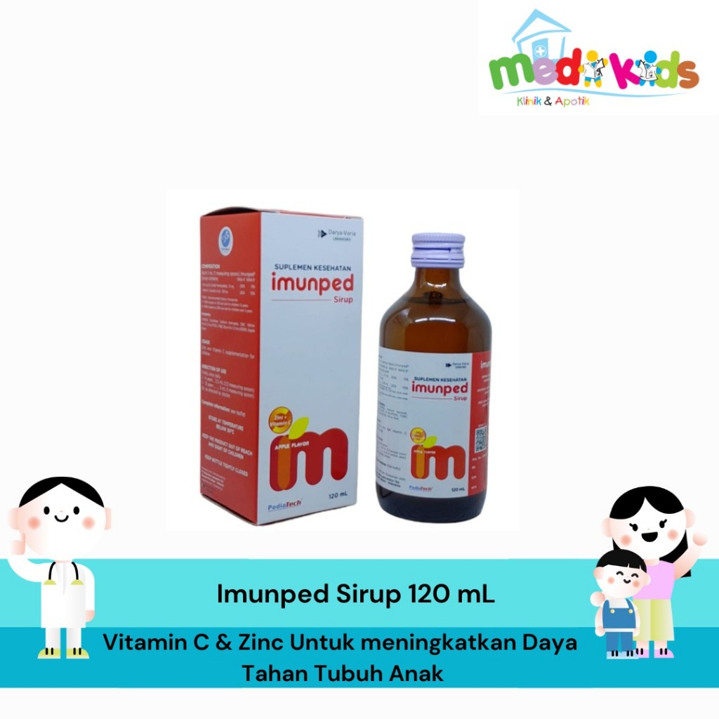 Jual Imunped sirup 120 ml - Suplemen Kesehatan | Shopee Indonesia