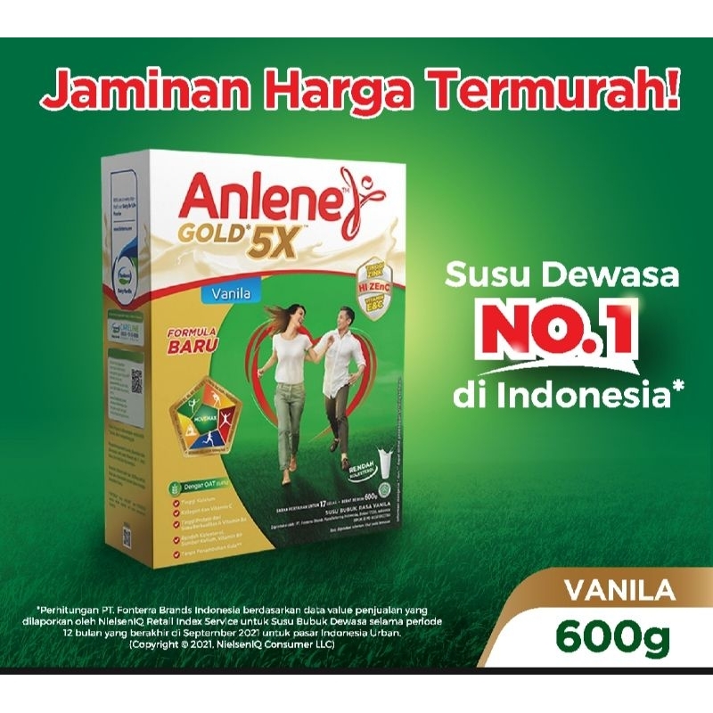 Jual Anlene Gold 600 gram utk usia 50 tahun ke atas | Shopee Indonesia