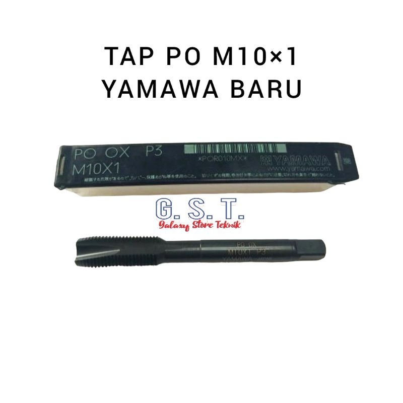 Jual Tap M10×1 YAMAWA Tap Mesin Tap Lurus M10 × 1 PO OX P3 Yamawa Japan | Shopee Indonesia