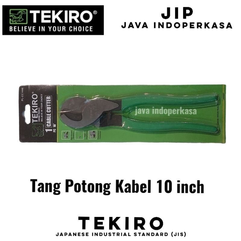 Jual TEKIRO PL-CC1448 cable cutter tang potong kabel ukuran 10 inch ...