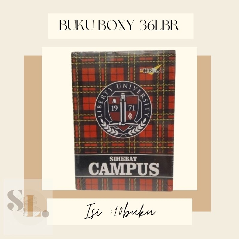 Jual BUKU TULIS BOXY 36 LEMBAR / BUKU TULIS BESAR | Shopee Indonesia