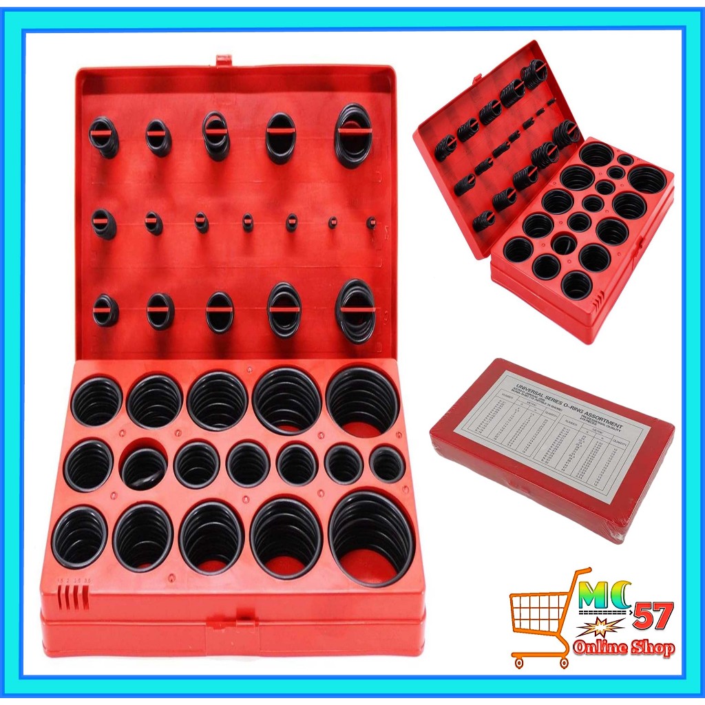Jual Veconor J200 Karet Rubber O-Ring Seal Tightening Repair Kit Multifungsi 419 PCS Karet ...