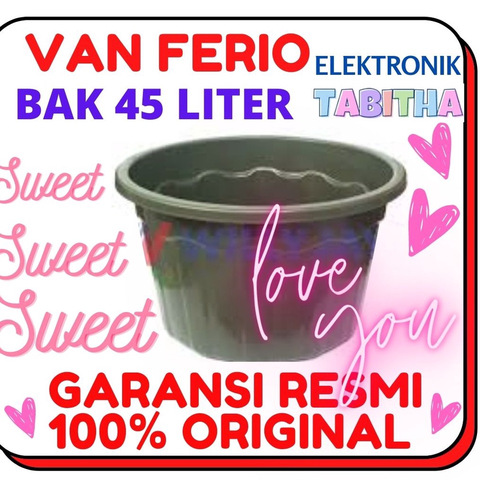 Jual Pilihan Terbaik Bak Ember Baskom Jolang Jumbo 45 Liter USA Besar ...