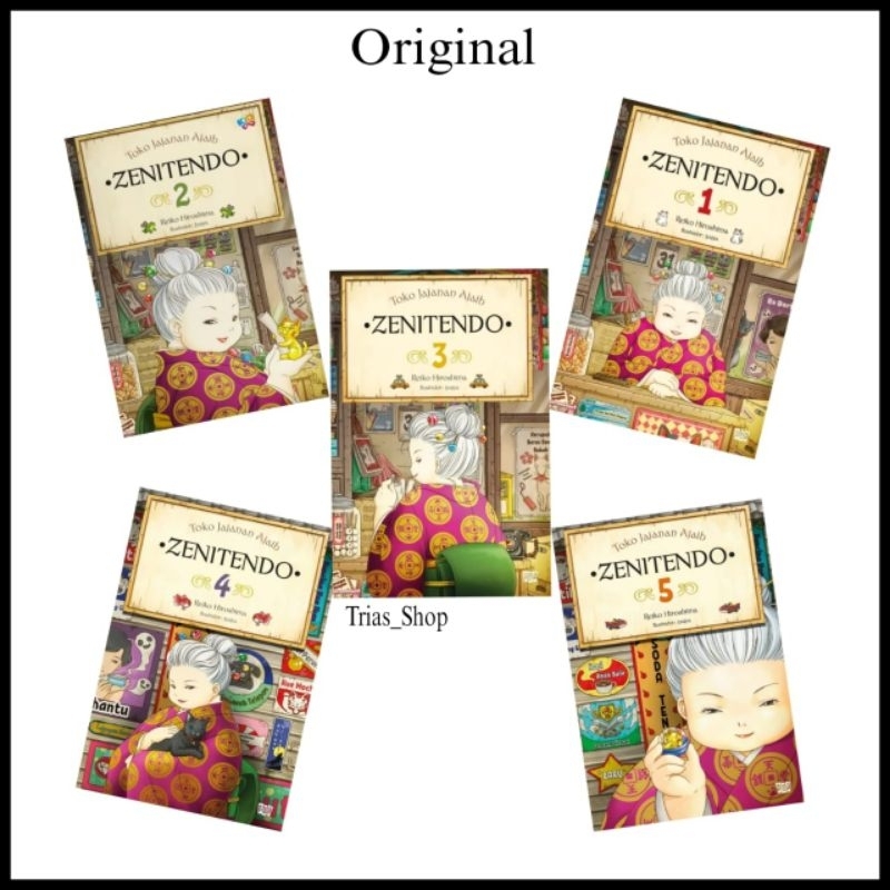 Jual Buku Toko Jajanan Ajaib Zenitendo 1 2 3 4 5 By Reiko Hiroshima ...