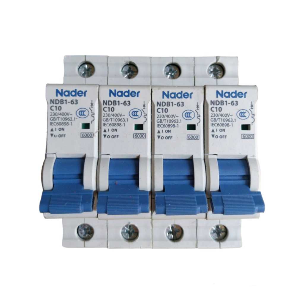 Jual MCB NADER 1P 63A/40A/32A/16A/10A/6A ORIGINAL | Shopee Indonesia