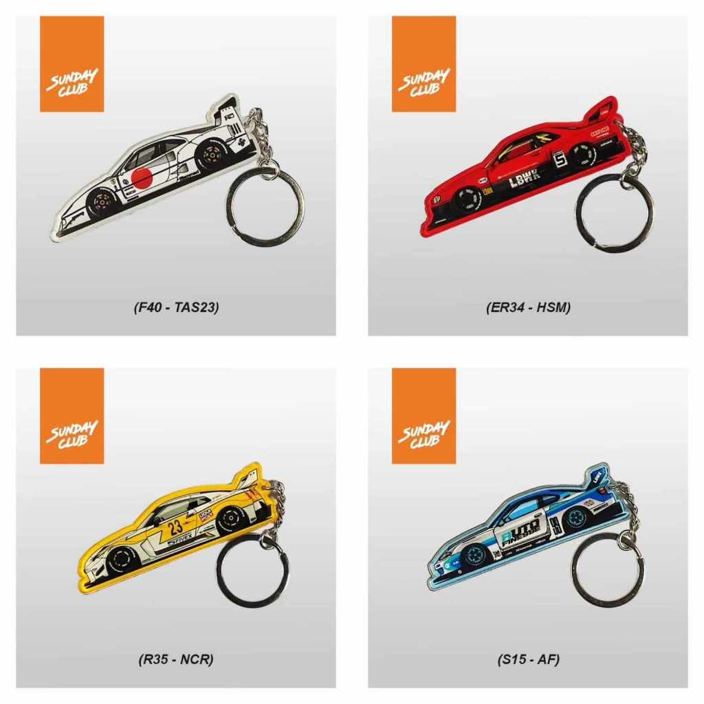 Jual Sunday Club Keychain Acrylic Nissan Series | Shopee Indonesia