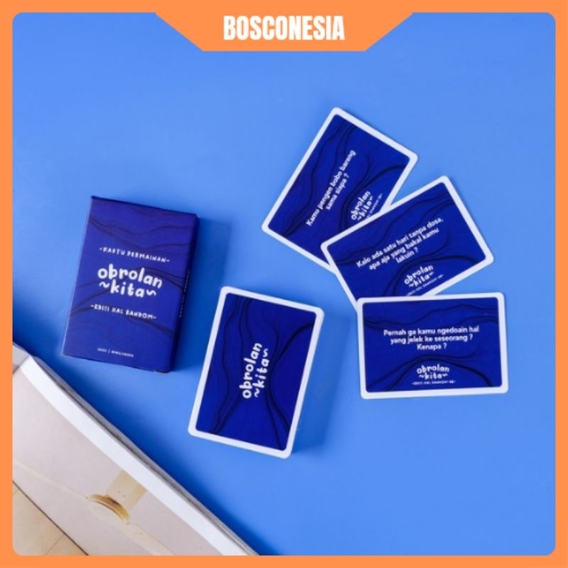 Jual Kartu Permainan Obrolan Deep Talk Obrolan Kita - Edisi Hal Random ...