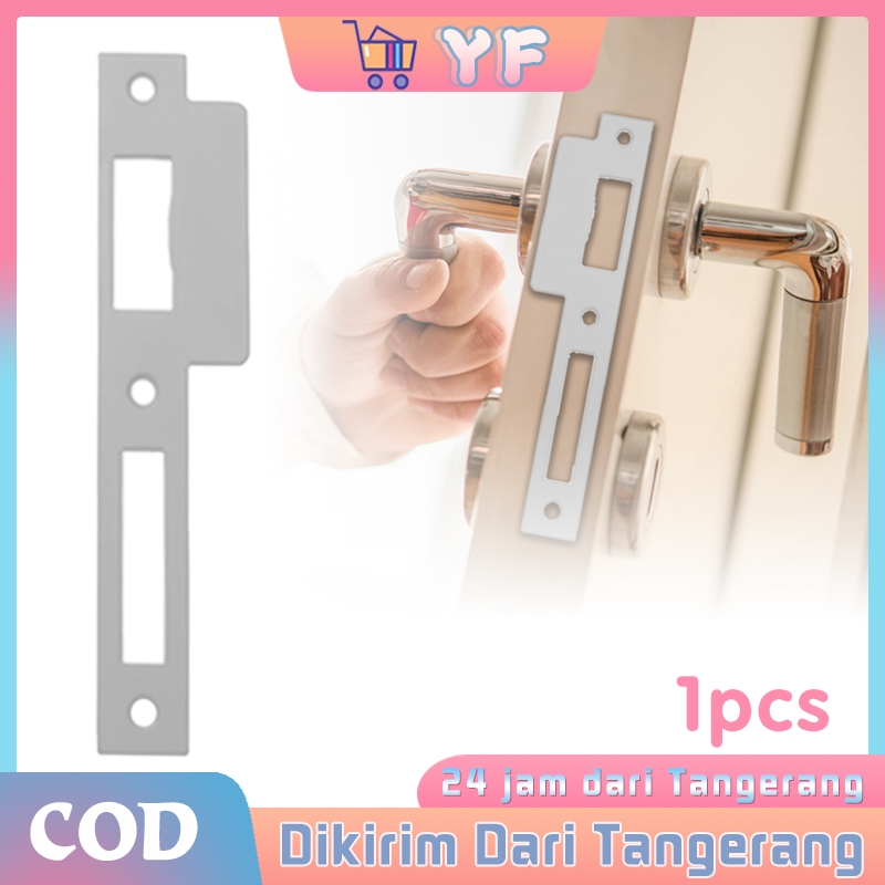 Jual Strike Plate Pintu / Plat Pemanis Kunci Pintu Besi Tahan Karat ...