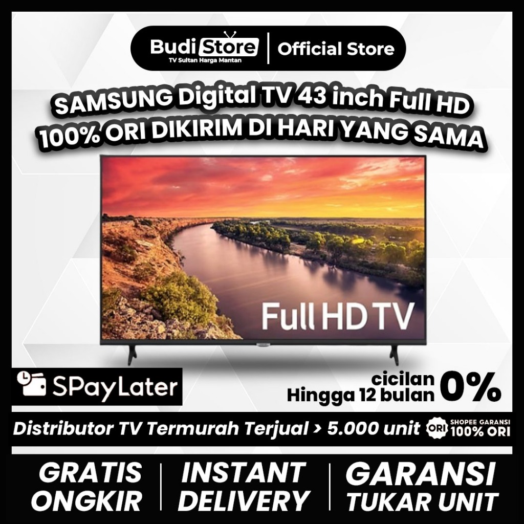 Jual Samsung Digital TV 43N5001 Full HD TV 43 Inch TV USB Movie DVB-T2 UA43N5001 - BUDI STORE ...