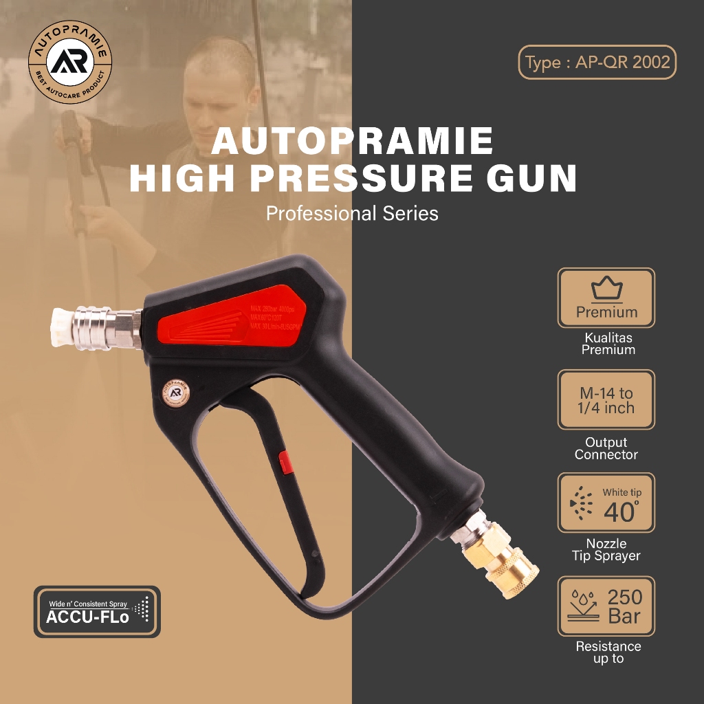 Jual High Pressure Gun Jet Cleaner Quick Release 250 bar / QR ...