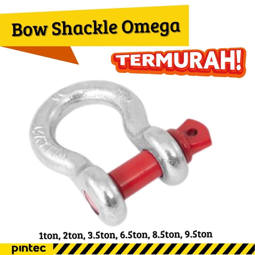 Jual Bow Shackle Omega Segel Sekel 8.5ton 9,5ton | Shopee Indonesia