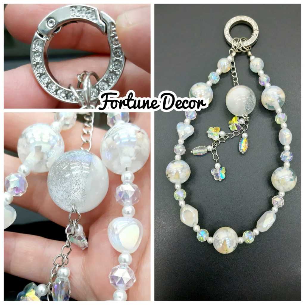 Jual Premium limited handphone strap mutiara / luxury phone strap / bag ...