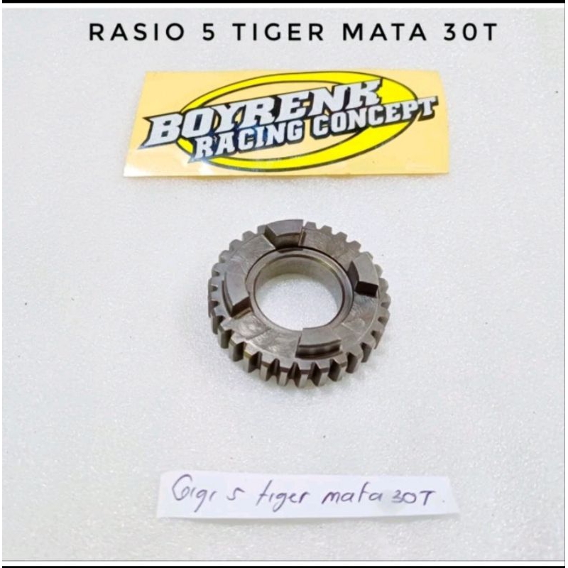 Jual GIGI 5 RASIO TIGER 30T-BOYRENK | Shopee Indonesia