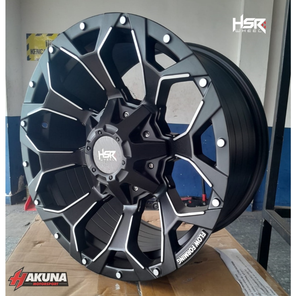 Jual Velg Mobil HSR GOKU R17 Lebar 8,5 Pcd 6X139,7 Buat Pajero,Fortuner ...