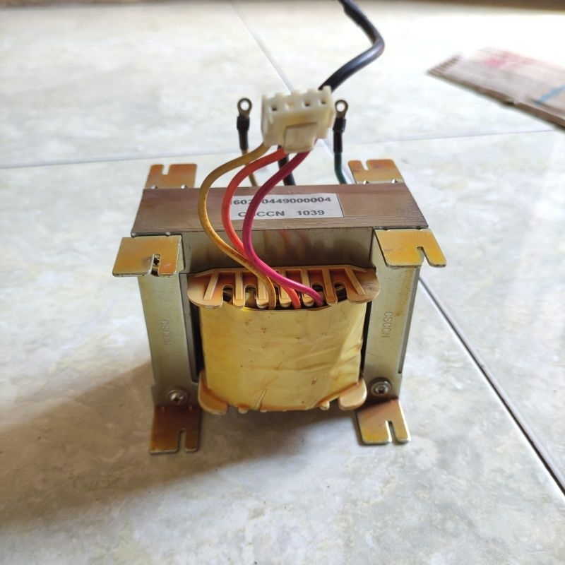 Jual TRAFO CT TRAFO INVERTER TRAFO CT 7.5V / 12V EX TRAFO UPS EMERSON ...