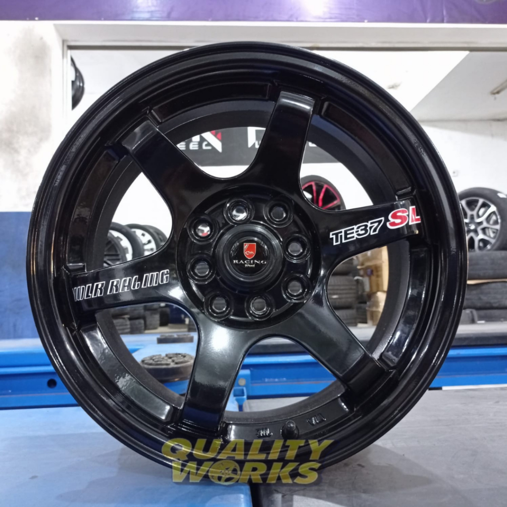 Jual Velg Mobil Murah Ring 15 TE37 Buat Etios Valco, Brio, Ignis ...