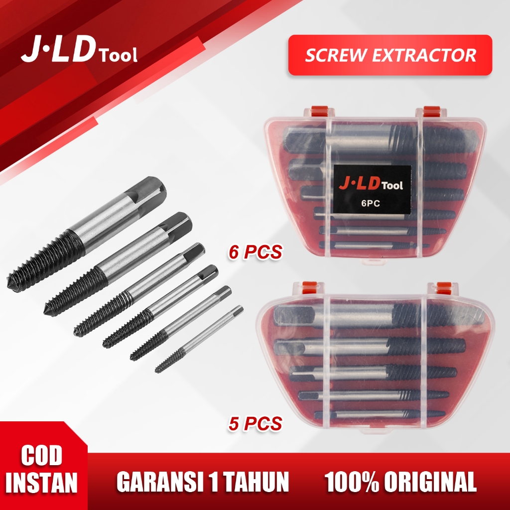Jual JLD Alat pembuka baut patah/Screw extractor /alat pembuka baut ...