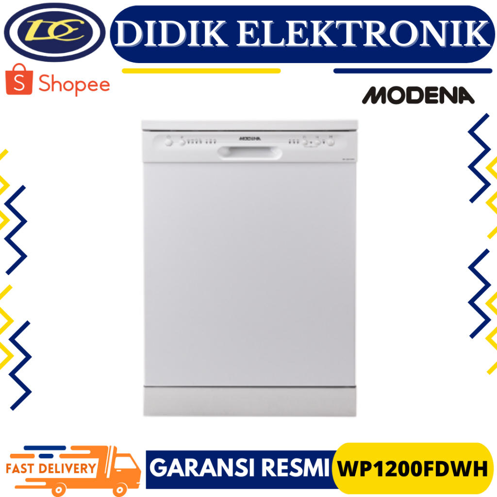 Jual Modena WP 1200 FDWH Mesin Cuci Piring Dishwasher WP1200 FDWH ...