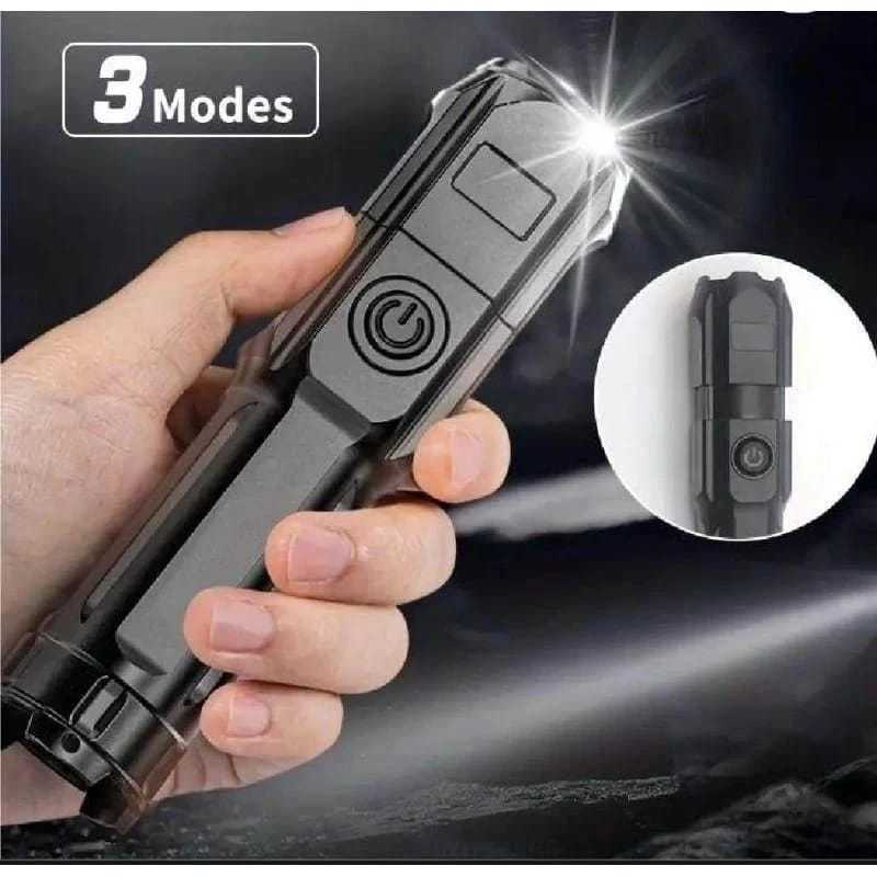 Jual Senter Led 3600 Senter Super Terang Waterproof zoom murah ...