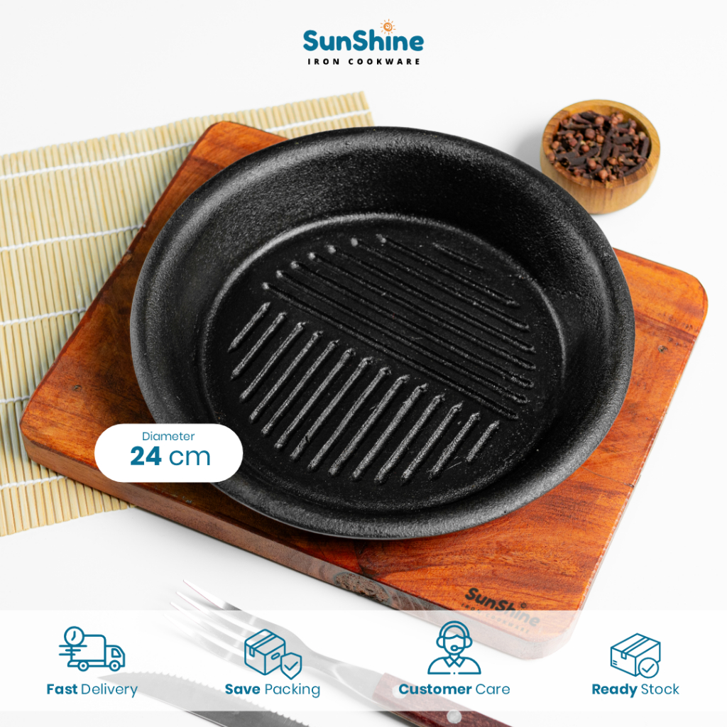 Jual SUNSHINE Hot Plate Pepper Lunch / Piring Pepper Lunch / Hot Plate ...