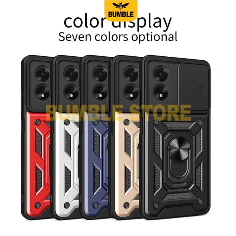 Jual Itel P55 5g Case Ring Armor Robot Slide Transformer Slide Kamera ...