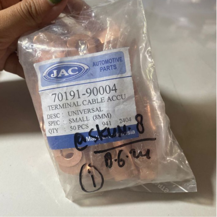 Jual JAC Terminal Kepala Skun Sekun Kabel Aki Kecil Besar 8mm 10mm ...